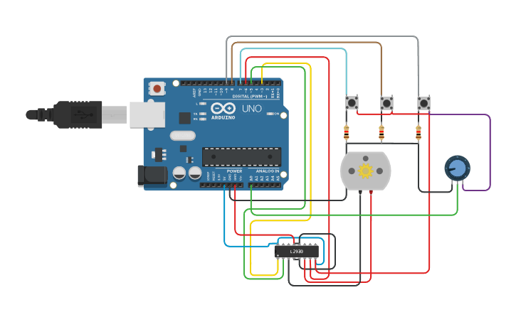 Circuit design Workshop Motor DC 09/04/23 - Tinkercad