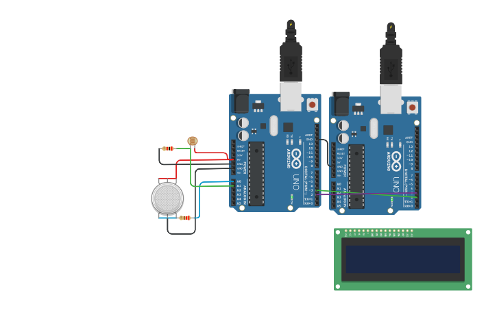 Circuit Design Arduino To Arduino Communication Via Software Serial 4354