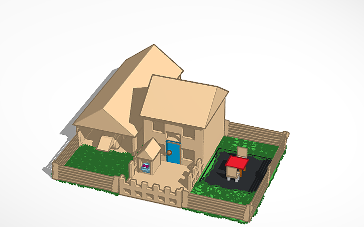 3D design house - Tinkercad