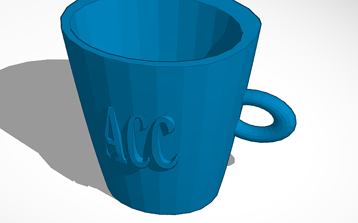 3D design cup | Tinkercad