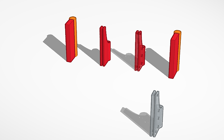 3D design PLATE BRACKET BRACKET - Tinkercad