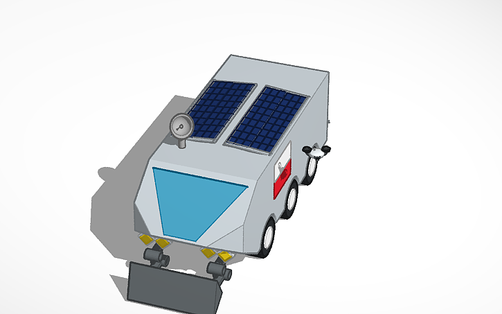 3D design Lunar Rover - Tinkercad