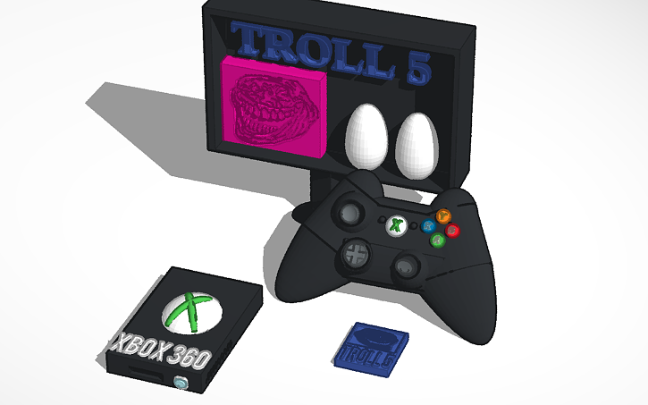 3D design gadgets for Xbox 360 - Tinkercad