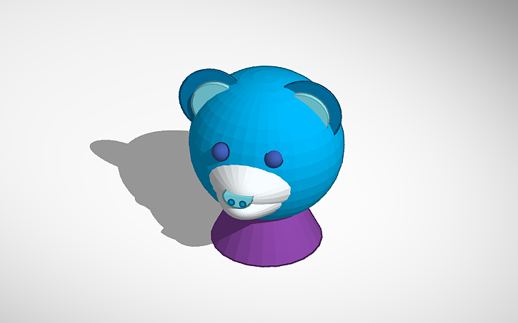 3D design Bear, bear - Tinkercad