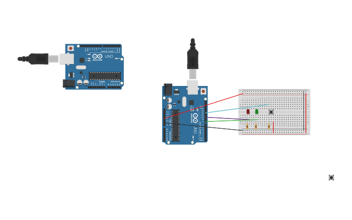 Circuit design Comando if en arduino | Tinkercad