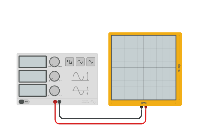 Circuit design Square Waveform | Tinkercad