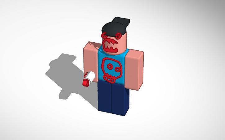 3D design sharpy roblox character | Tinkercad