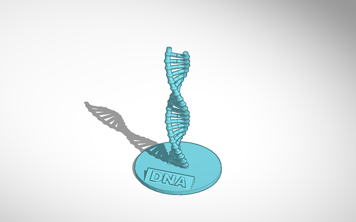3D design Copy of DNA RENDERING MINE | Tinkercad