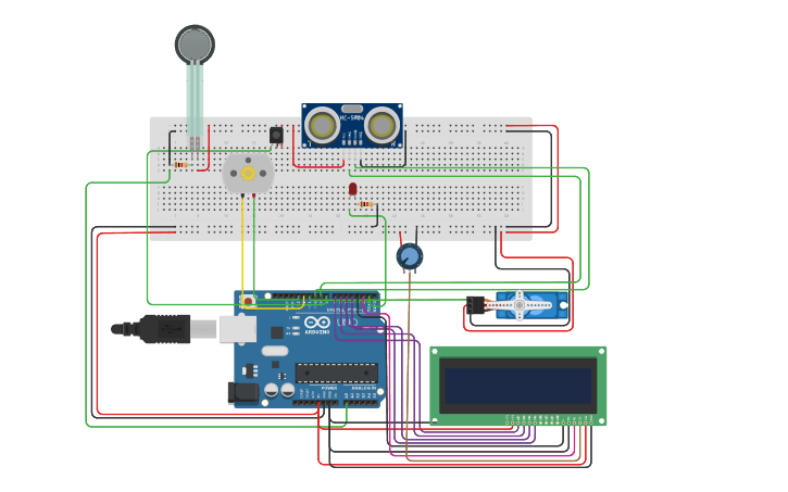 Circuit design PROJECT CIRCUIT - Tinkercad