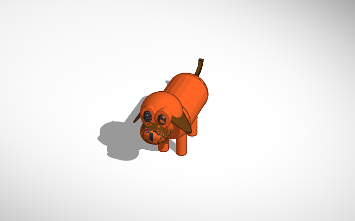 3D design hond - Tinkercad