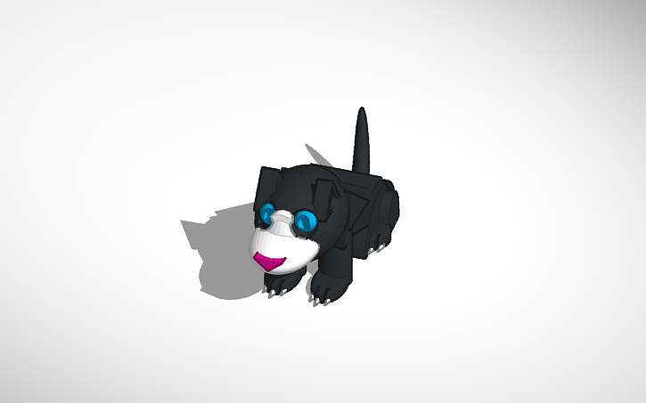 3D design TinkerCat | Tinkercad