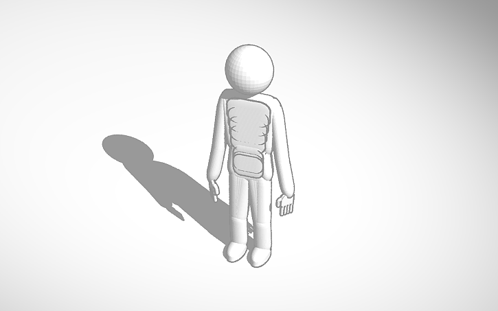 3D design Person base - Tinkercad