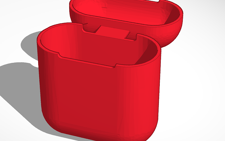 3D design airpods case - Tinkercad