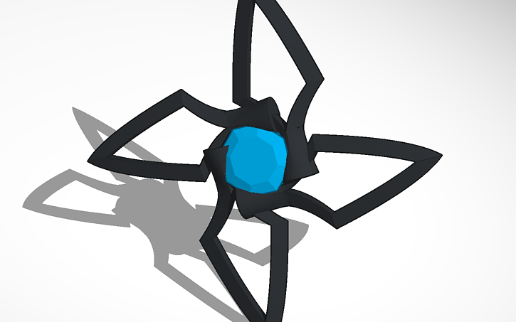 3D design Throwing Star | Tinkercad