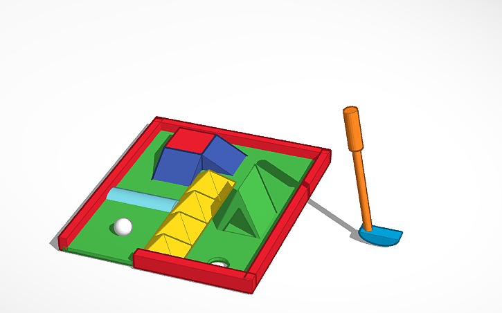 3D design BCNY golf 1 - Tinkercad