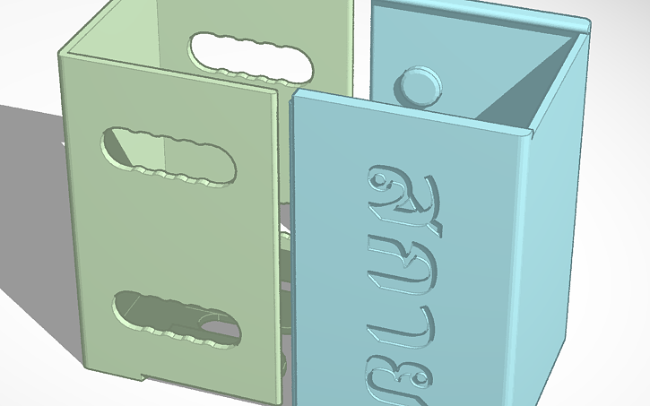 3d Design Uht Holder Tinkercad