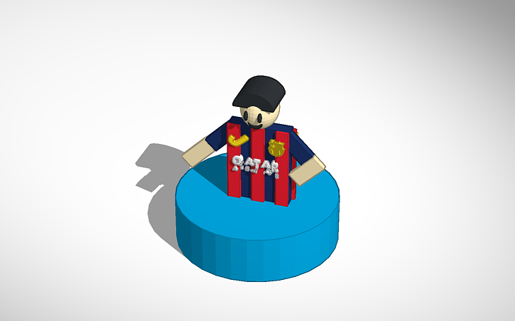 3D design MESSI DA BOSS!!!!!!!!!!!!!!!! - Tinkercad