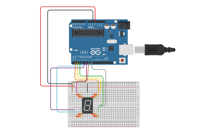 Circuit design SIMULACION DEL ARDUINO | Tinkercad Circuit design SIMULACION DEL ARDUINO | Tinkercad