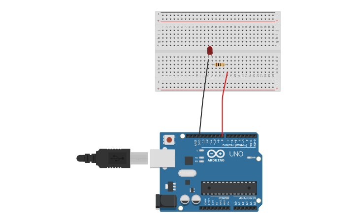 Circuit design Example | Tinkercad