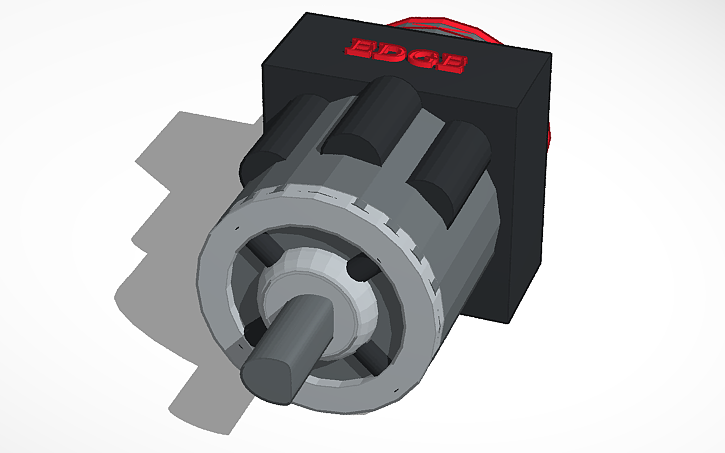 3D design EDGE brushless electric motor - Tinkercad