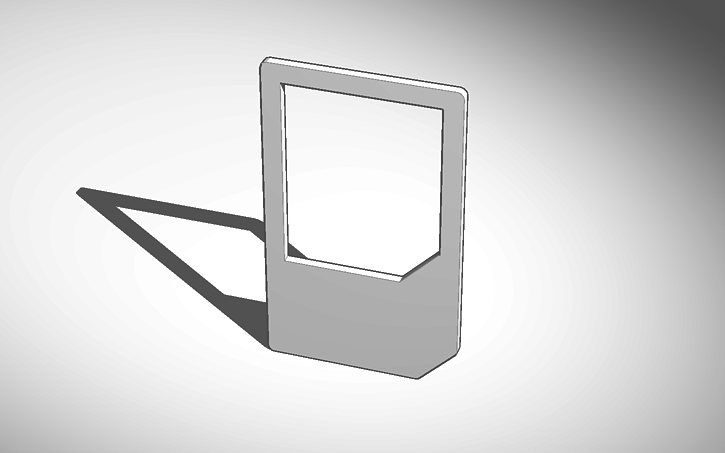 3D design sim card iphone - Tinkercad