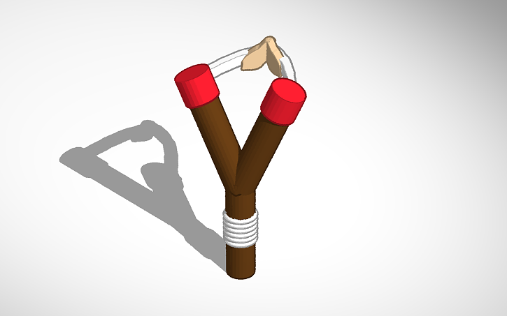 3D design Link's Slingshot - Tinkercad