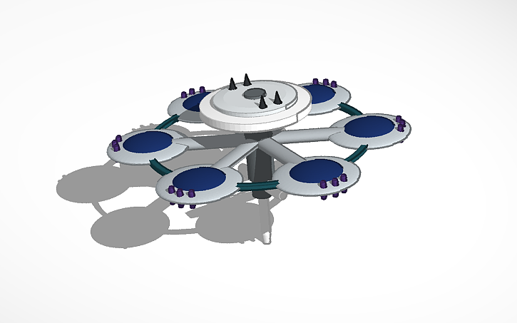 3D design SF SPACE STATION [1] | Tinkercad