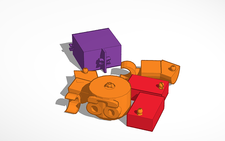 3D design Lego man | Tinkercad