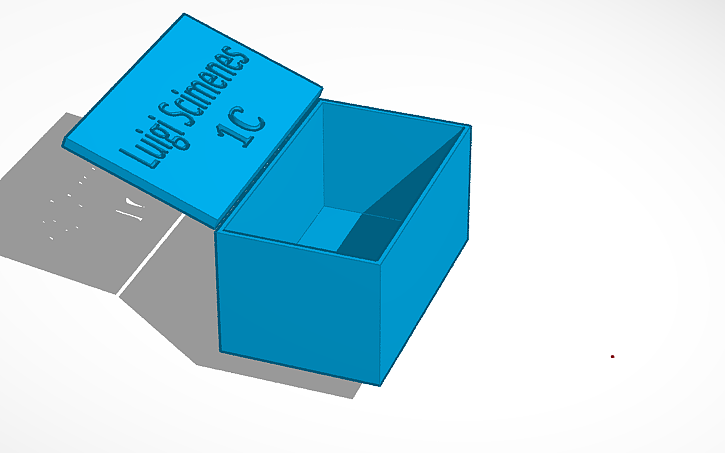 3d Design Box With A Lid Tinkercad