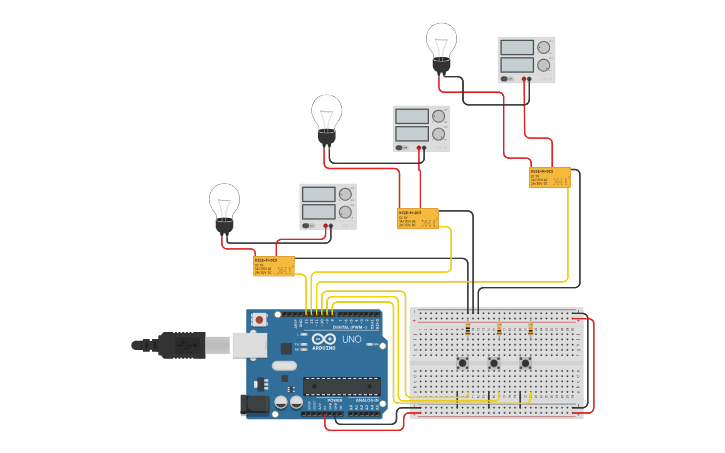 Circuit Design Casa Proyecto Electronica Tinkercad