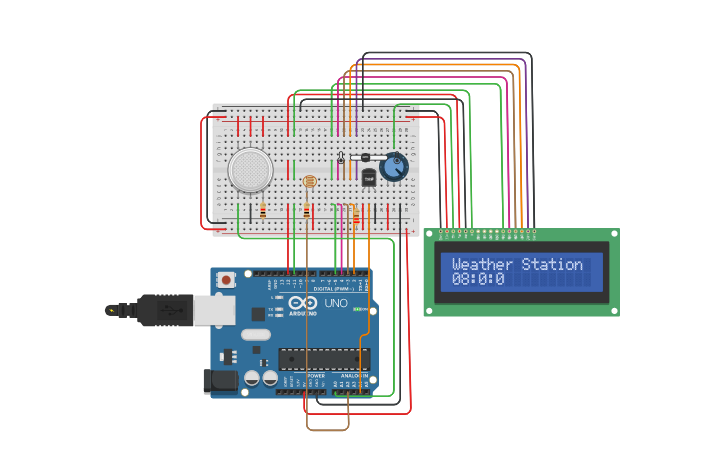 Circuit design ESD LAB7 CHL.TASK 1 | Tinkercad