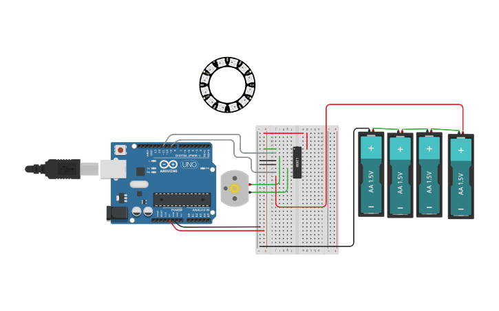 Circuit design L293_Arduino_mayo_cientifico | Tinkercad
