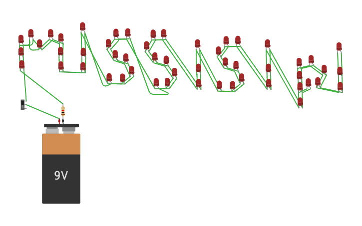 Circuit design SWitch light thingy - Tinkercad