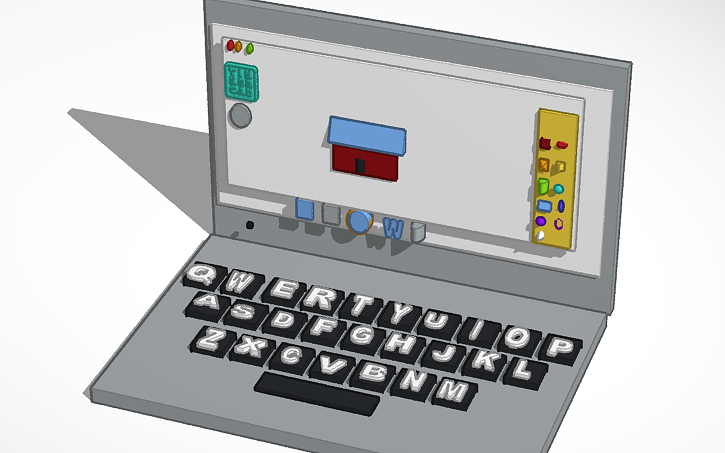 3D design Copy of Computer - Tinkercad