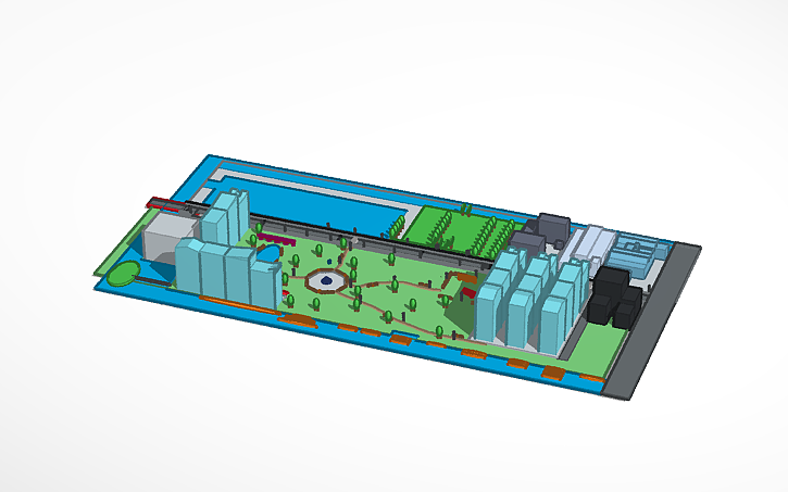 3D design paverweg idee 1 | Tinkercad