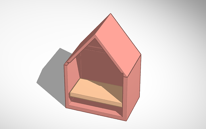 3D design Portable library - Tinkercad