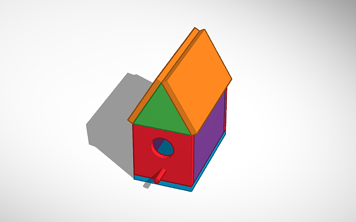 3D design Birdhouse - Tinkercad