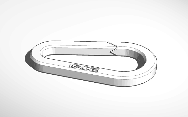 3D design GC Electronics Carabiner | Tinkercad