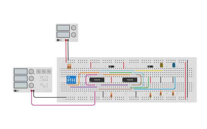 Circuit Design Jk Ff Tinkercad