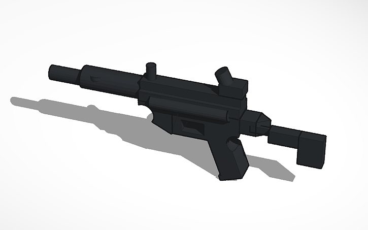 3D design mp5 - Tinkercad