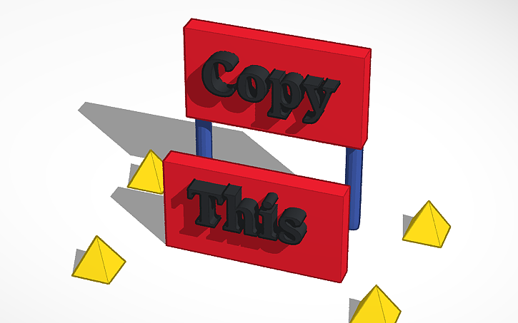 3D design Copy of The Copy - Tinkercad