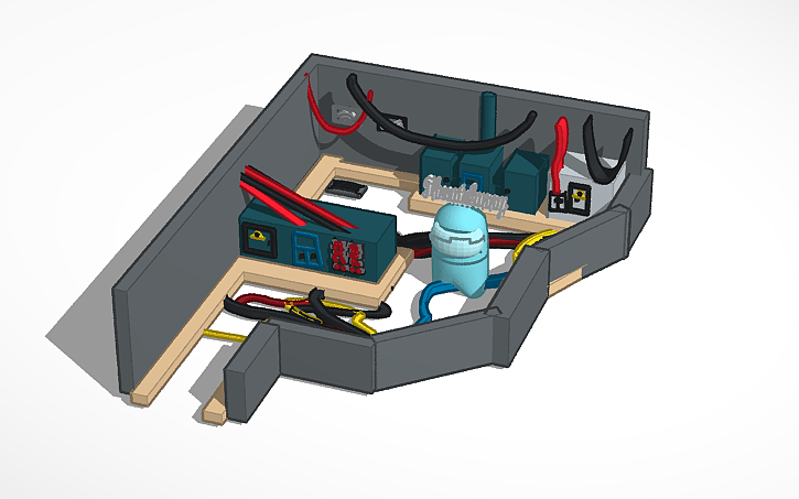 3D design Among Us Electrical - Tinkercad