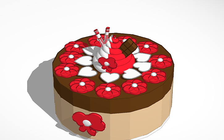 3D design Another Cake - Tinkercad