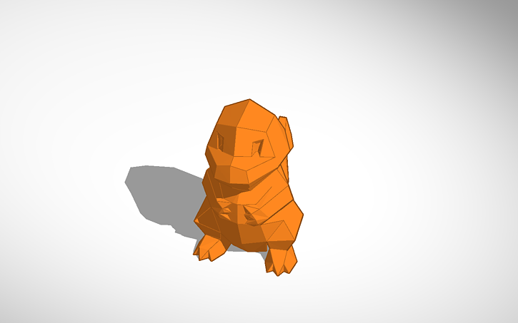 3D design Charmander #pokemon - Tinkercad