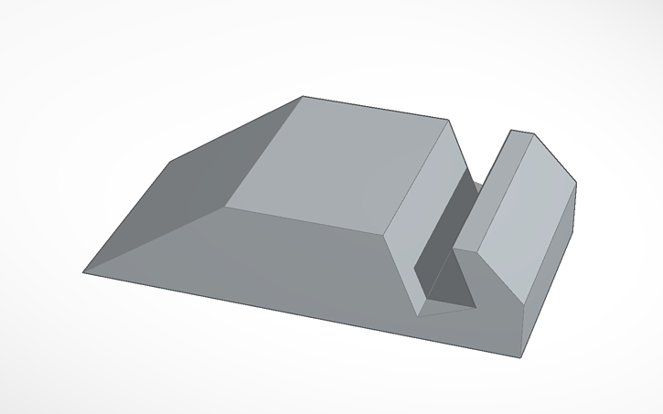 3D design iPhone 5s Stand | Tinkercad