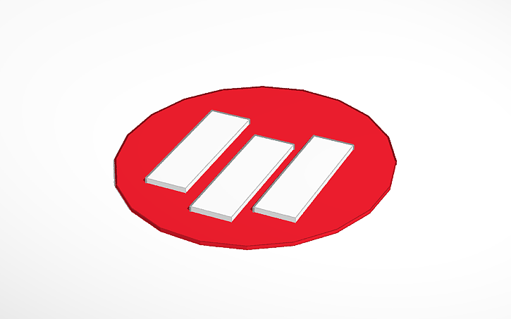 3D design Muselk logo | Tinkercad