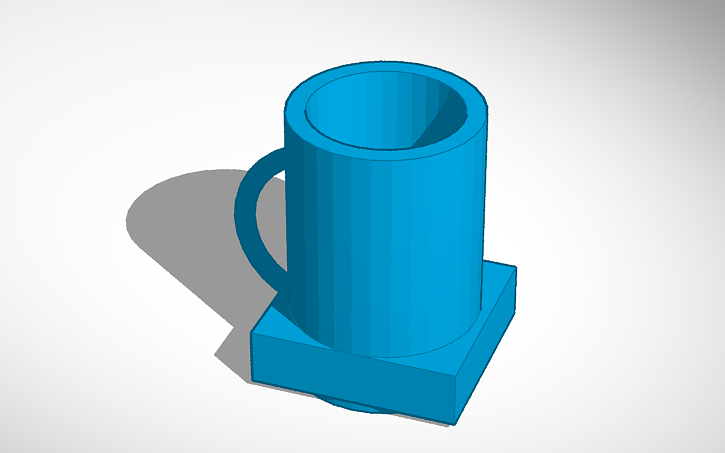 3D design cup - Tinkercad