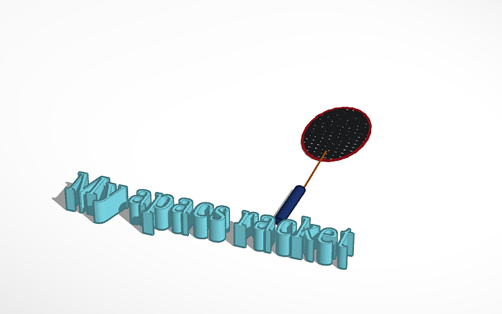 3D design MY APACS RACKET 2 | Tinkercad