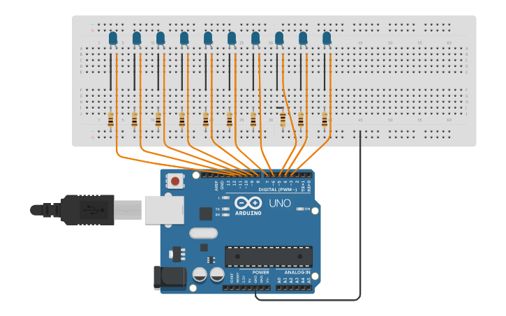 Circuit Design For Loop Iteration Tinkercad