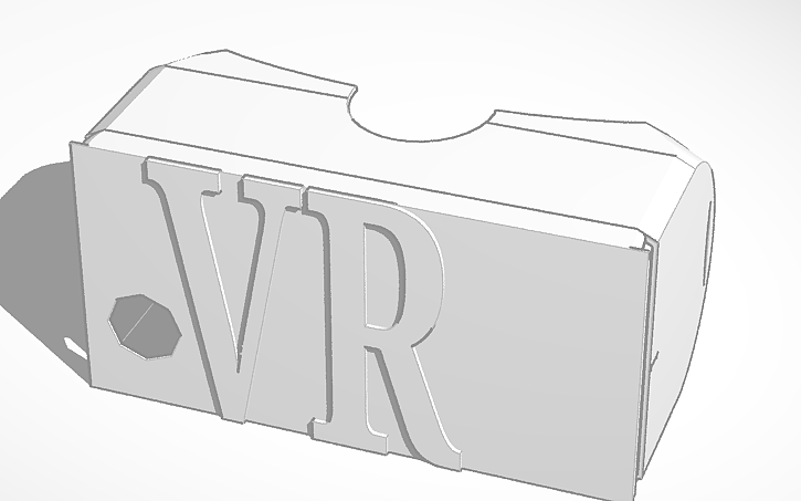 3D design VR очки | Tinkercad